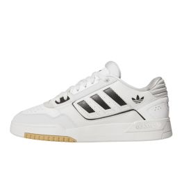 adidas Originals Drop Step Low 2.0 Shoes Mens Core White/Black | Side Step