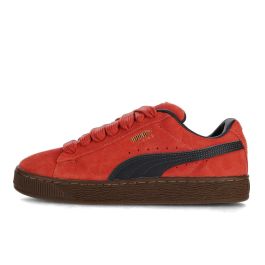 Puma Suede XL Shoes Mens Exotic Red/Gum | Side Step