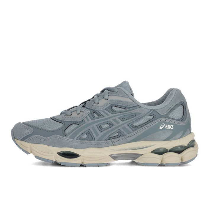 Asics Gel NYC Shoes Womens Dolphin Grey | Side Step