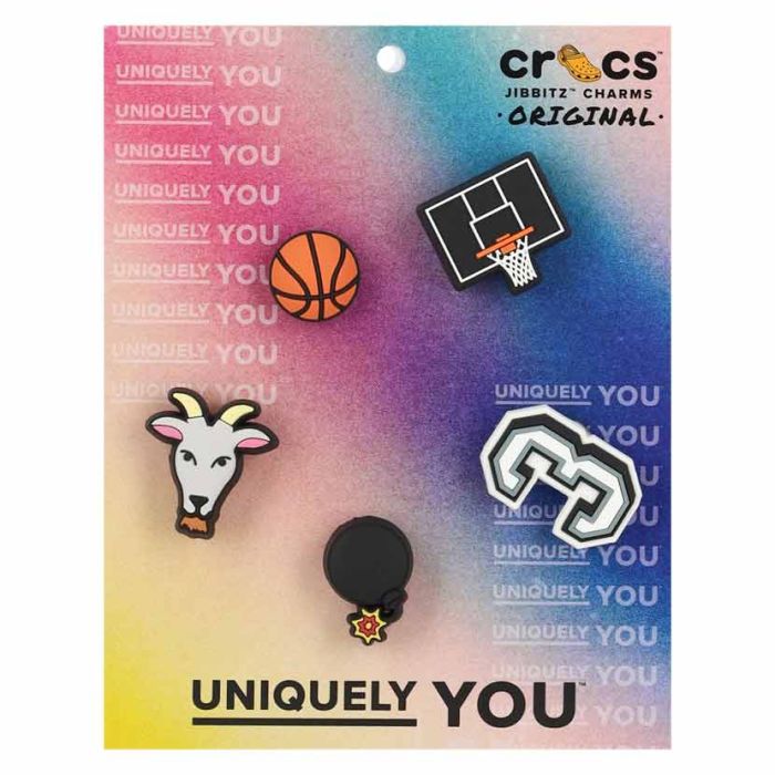 Crocs Basketball Star 5 Pack Jibbitz | Side Step