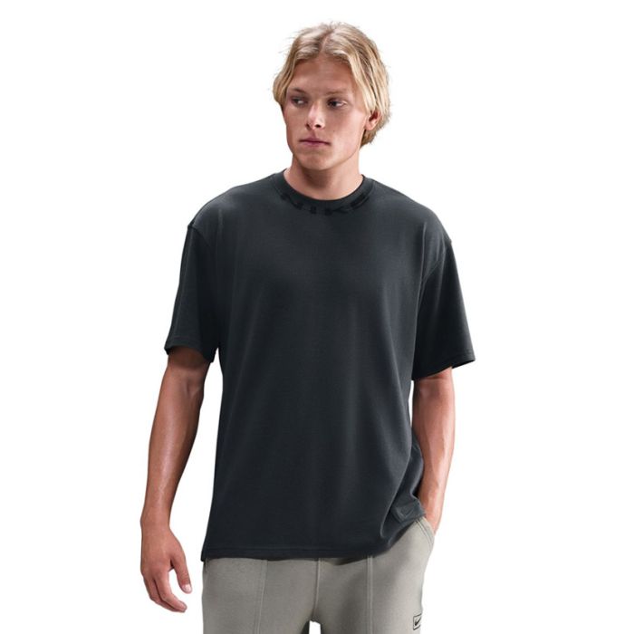 Nike Sportswear OC Collar Print T-Shirt Mens Anthracite | Side Step