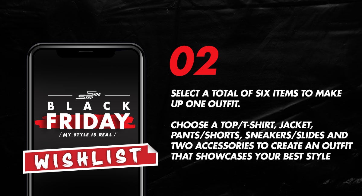 Side Step Black Friday Wish List Competition